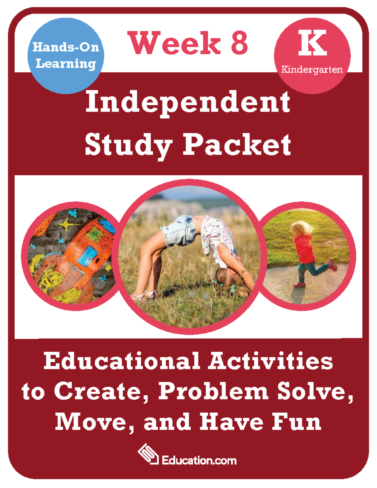K Kindergarten Week 8 Independent Study Activities Packet - Studocu