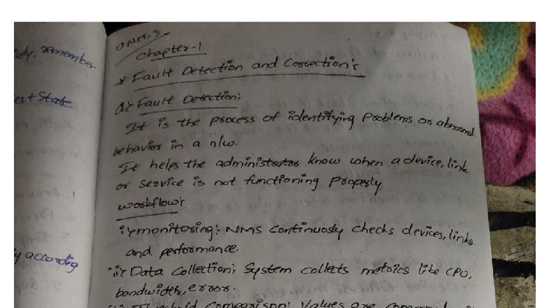 NMSO 3 - Fault Detection and Troubleshooting in Network Management ...