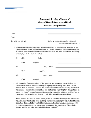 Module 5 Abuse and Neglect Ans - Module 5 - Abuse and Neglect Answers ...