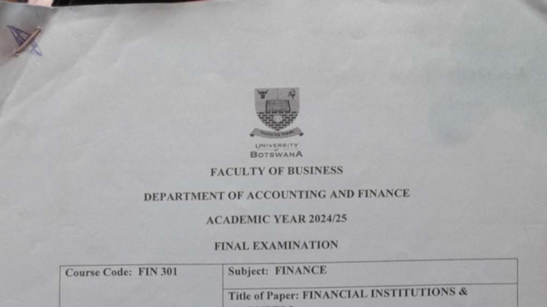 FIN 301 FINAL EXAM 2024 - FINANCE QUESTIONS AND INSTRUCTIONS - Studocu