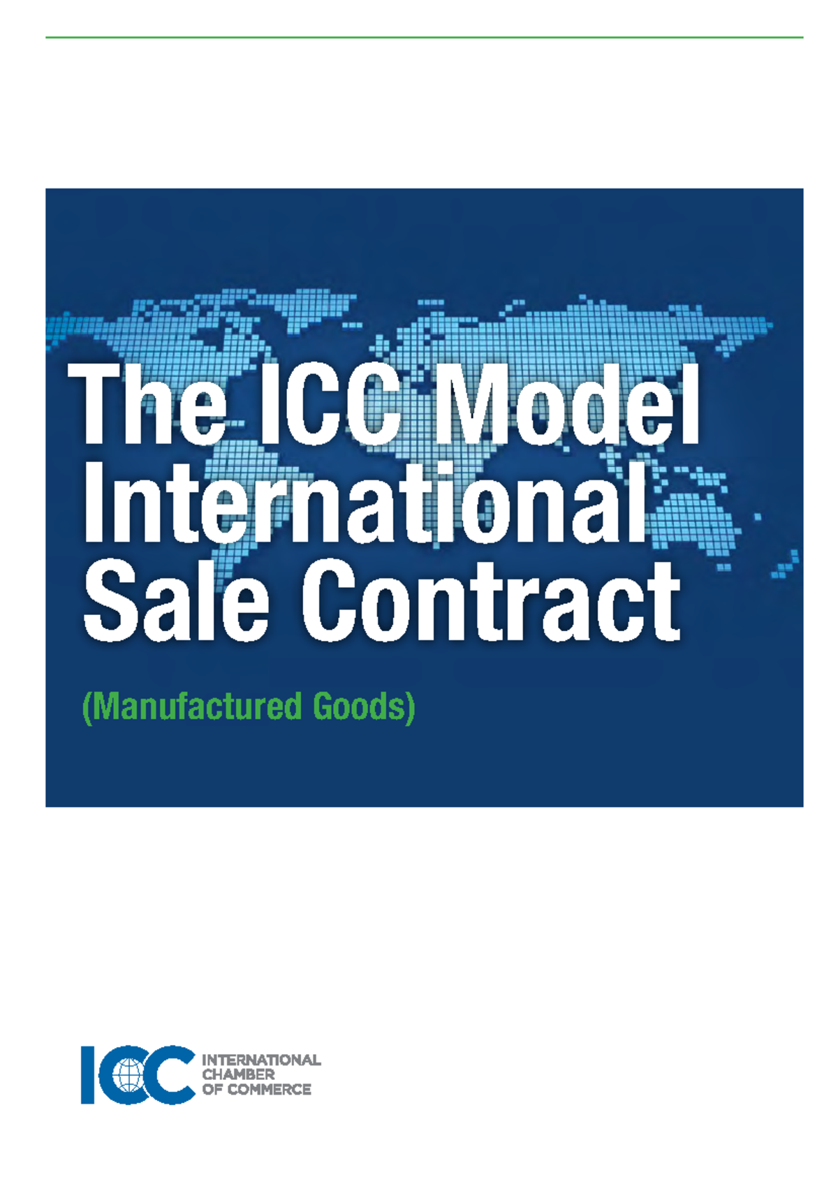 ICC Model International Sale Contract - The ICC Model International ...
