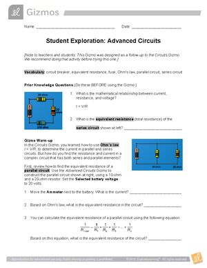 Simple Harmonic Motion SE gizmo - Name: Bhavya Sethi Student Exploration: Simple Harmonic Motion ...
