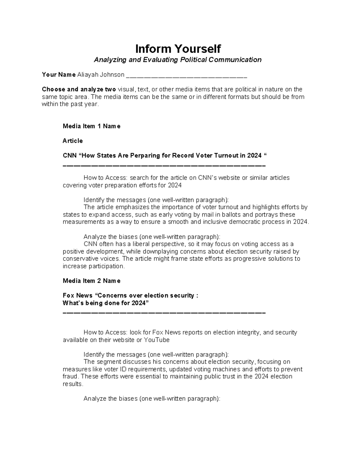 3.07 government - Assignment for Mr.Bishop - Inform Yourself Analyzing ...
