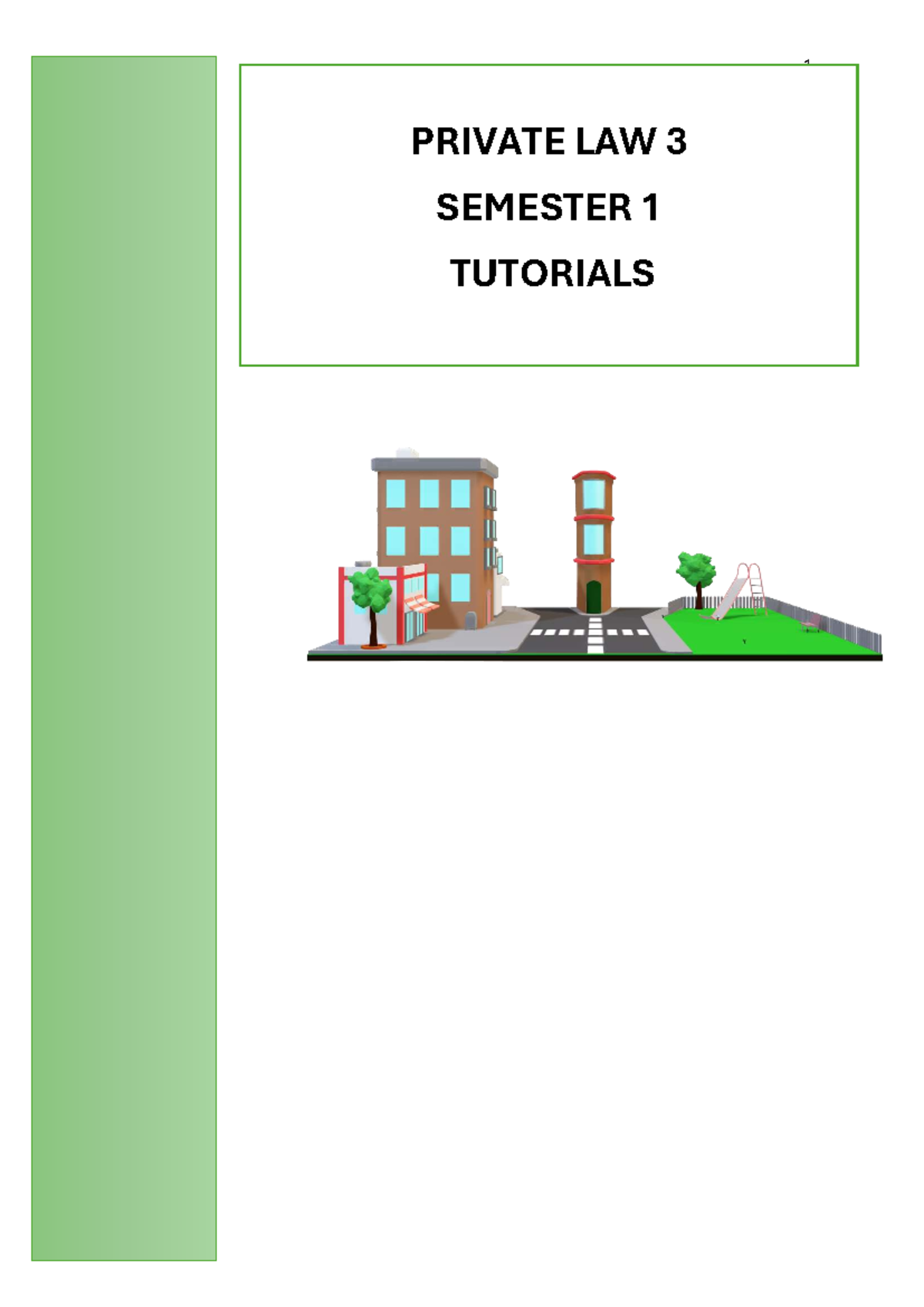 PRL 3 Semester 1 Tutorials: Property Law & Expropriation Insights - Studocu