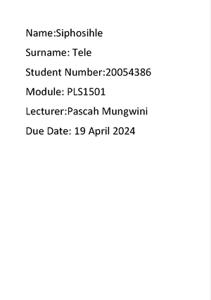 PLS 1502 Essay Notes: Bewaji on Ethics in Yoruba Culture - Studocu