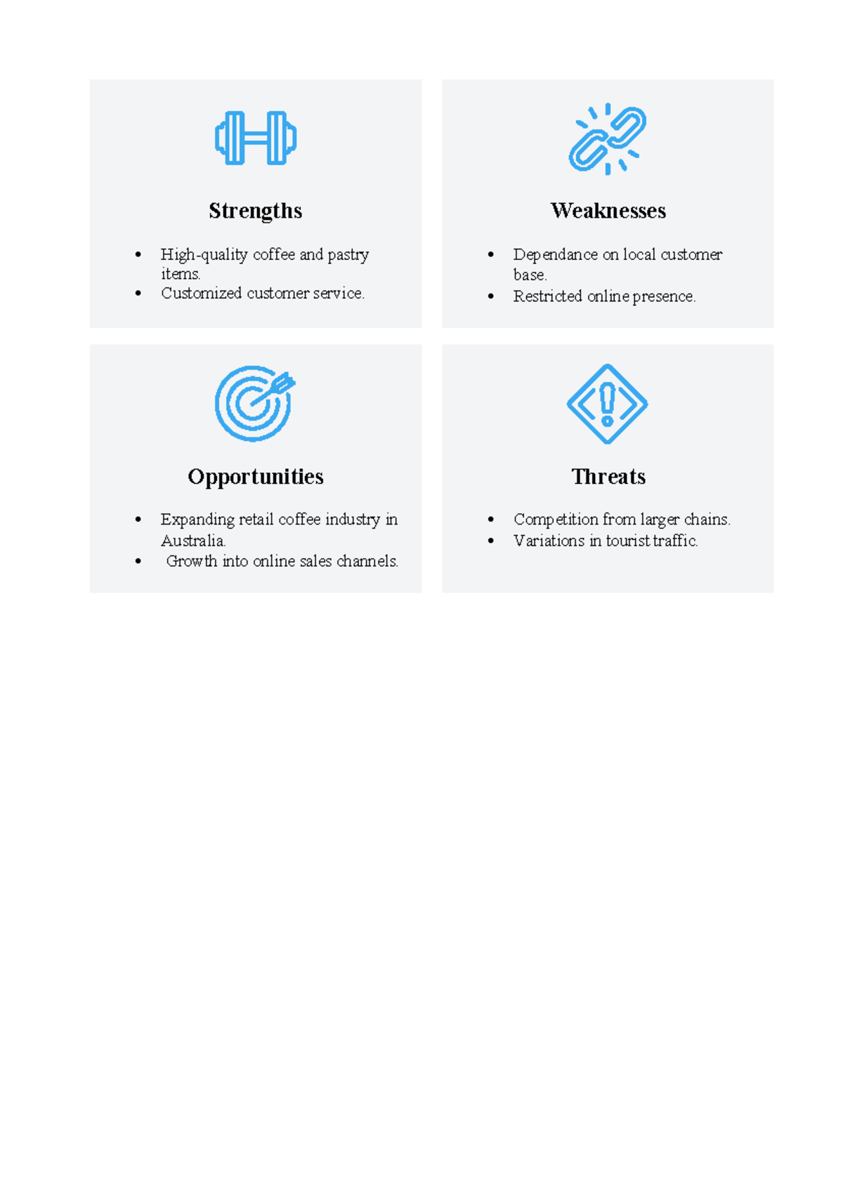 Swot-analysis - Swoot analysis on event management - Strengths High ...