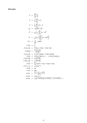Probability - STAF121/STAS1X1: Foundation Statistics - Probability 1 L I or P(Sample space ) PCA ...