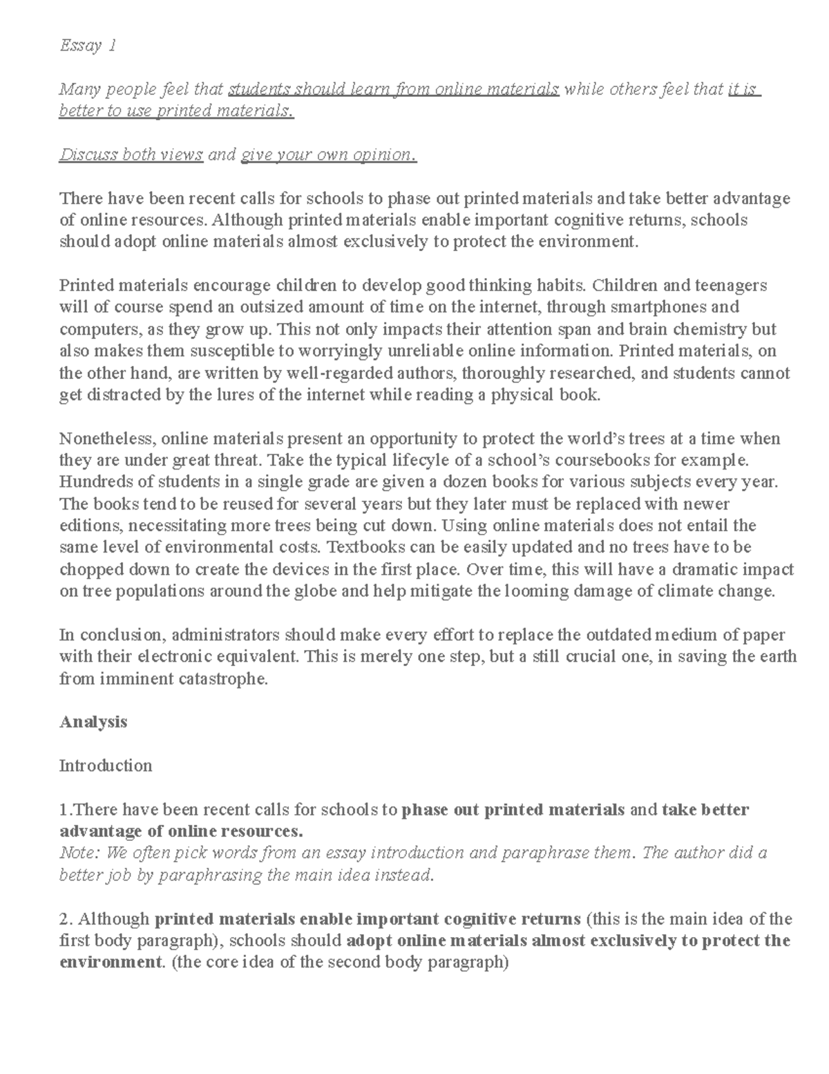 10 Model Essay Critique and Analysis: A Comprehensive Guide by Dave ...
