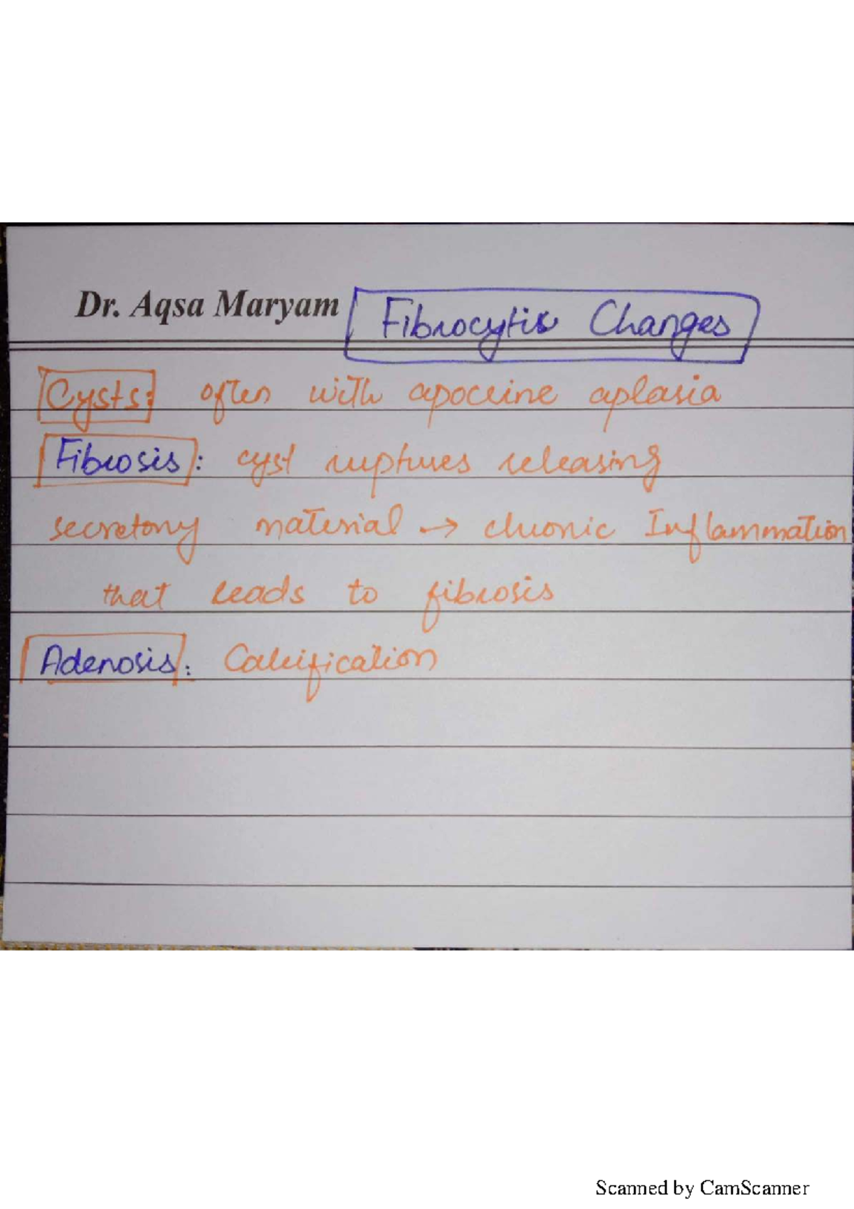 Breast Morphologies: Key Insights on Fibroadenoma & IDC - Studocu