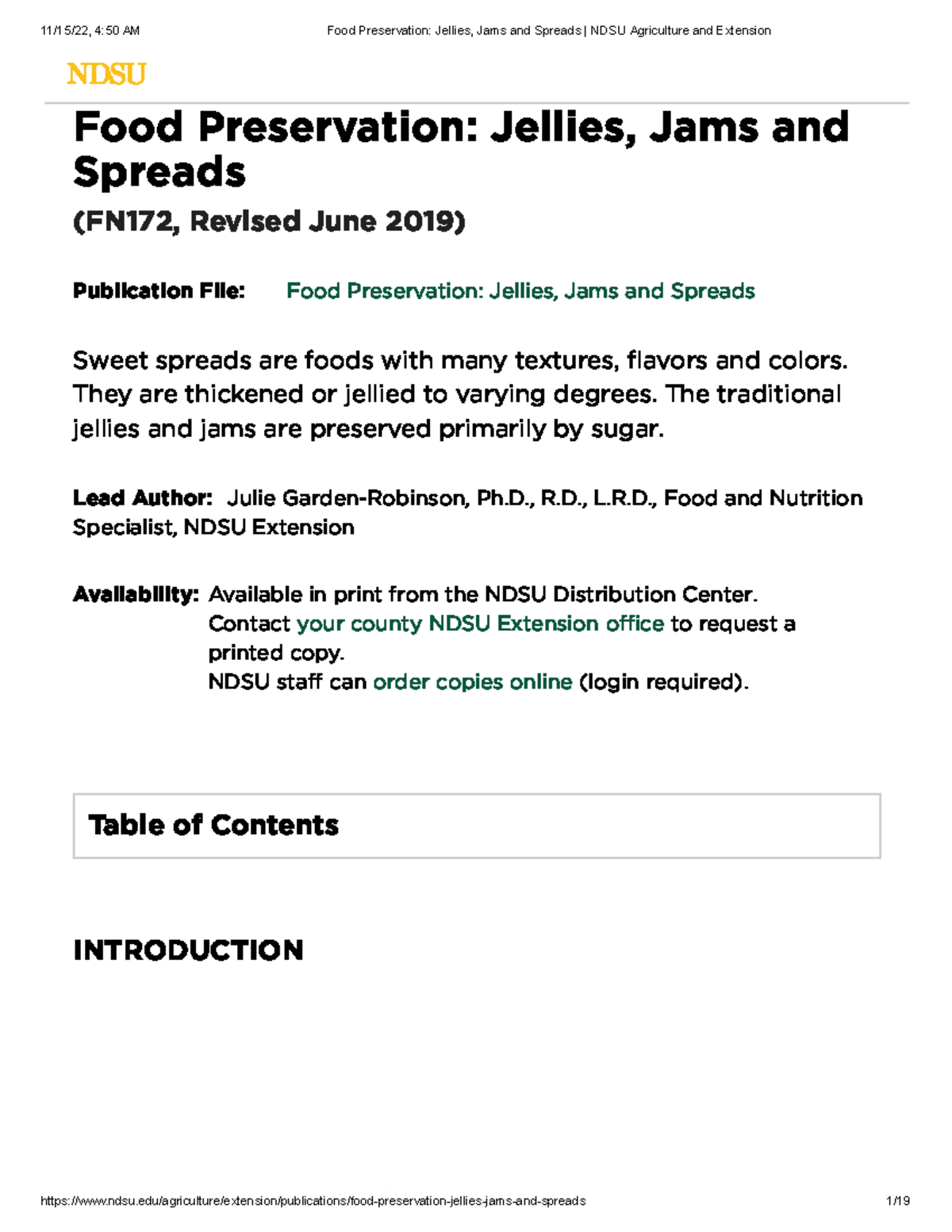 FN1 72 - Comprehensive Guide to Sugar Preservation: Jellies & Jams ...