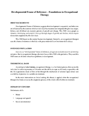 Occupational Therapy Process - Fisher and Marterella (2019) – the ...