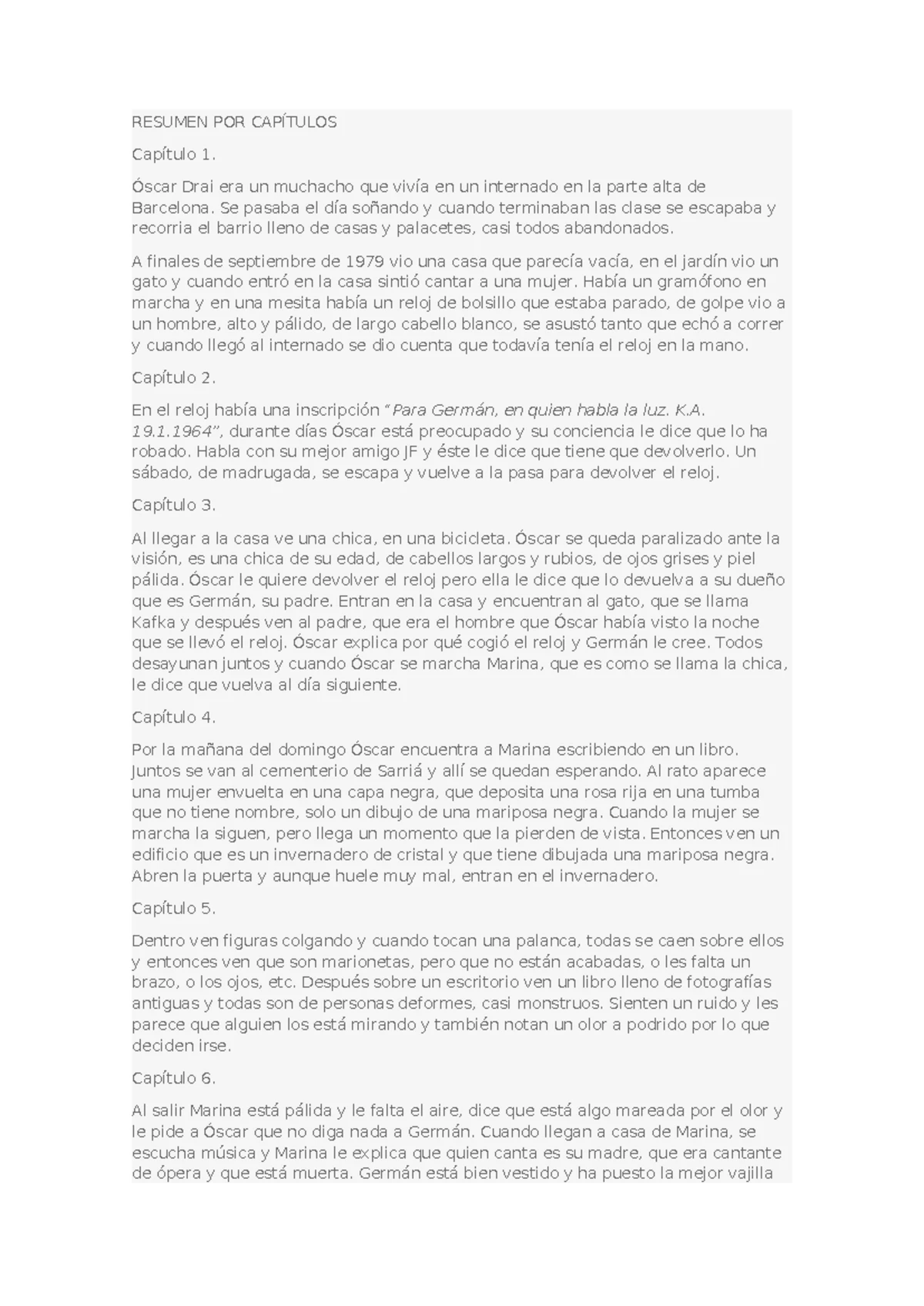 Resumen del libro "La Mentira" - Análisis de Capítulos 1-26 - Studocu