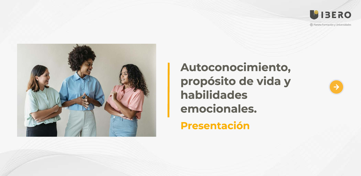 Unidad 1: Autoconocimiento y Propósito de Vida en Habilidades Emocionales - Studocu