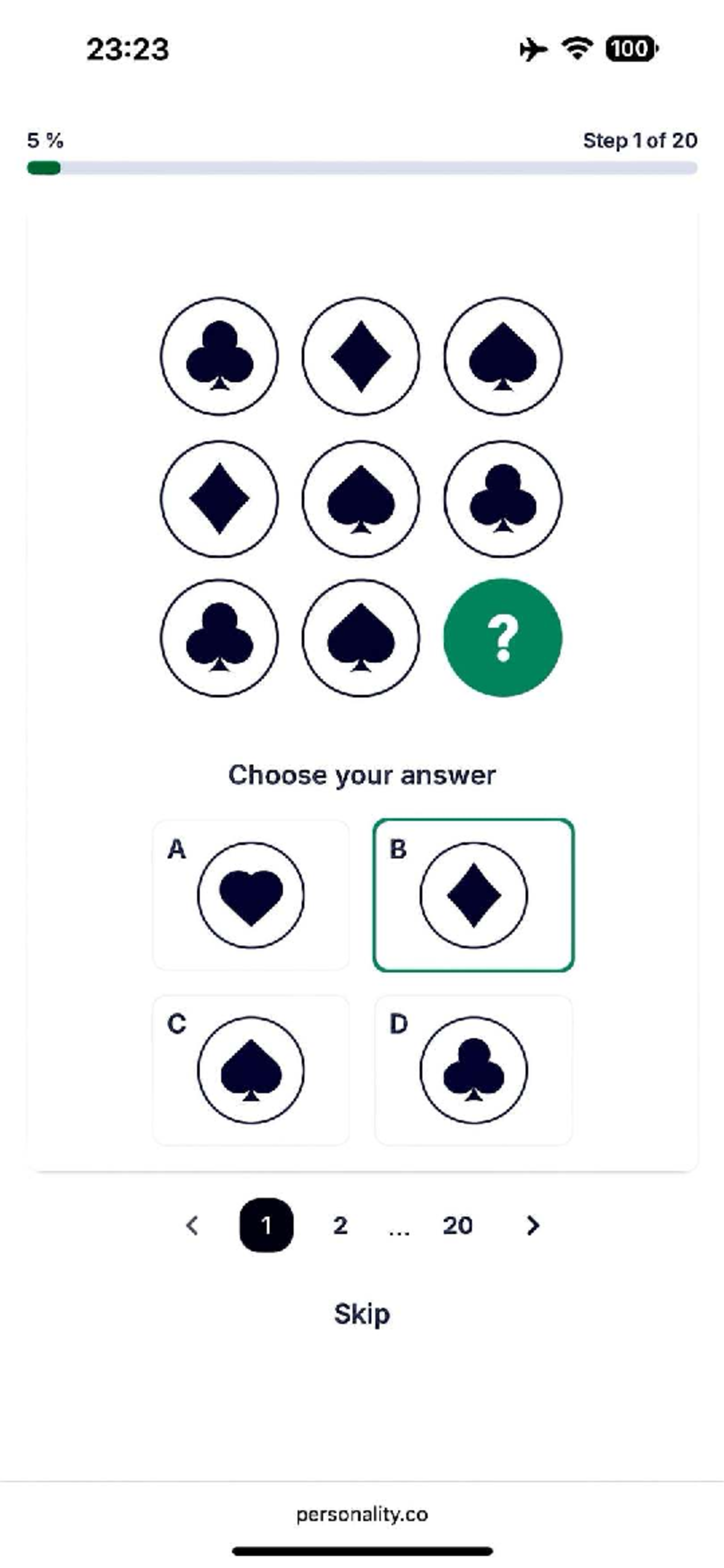 23:23 IQ Test Steps Overview - Personality Assessment Guide - Studocu
