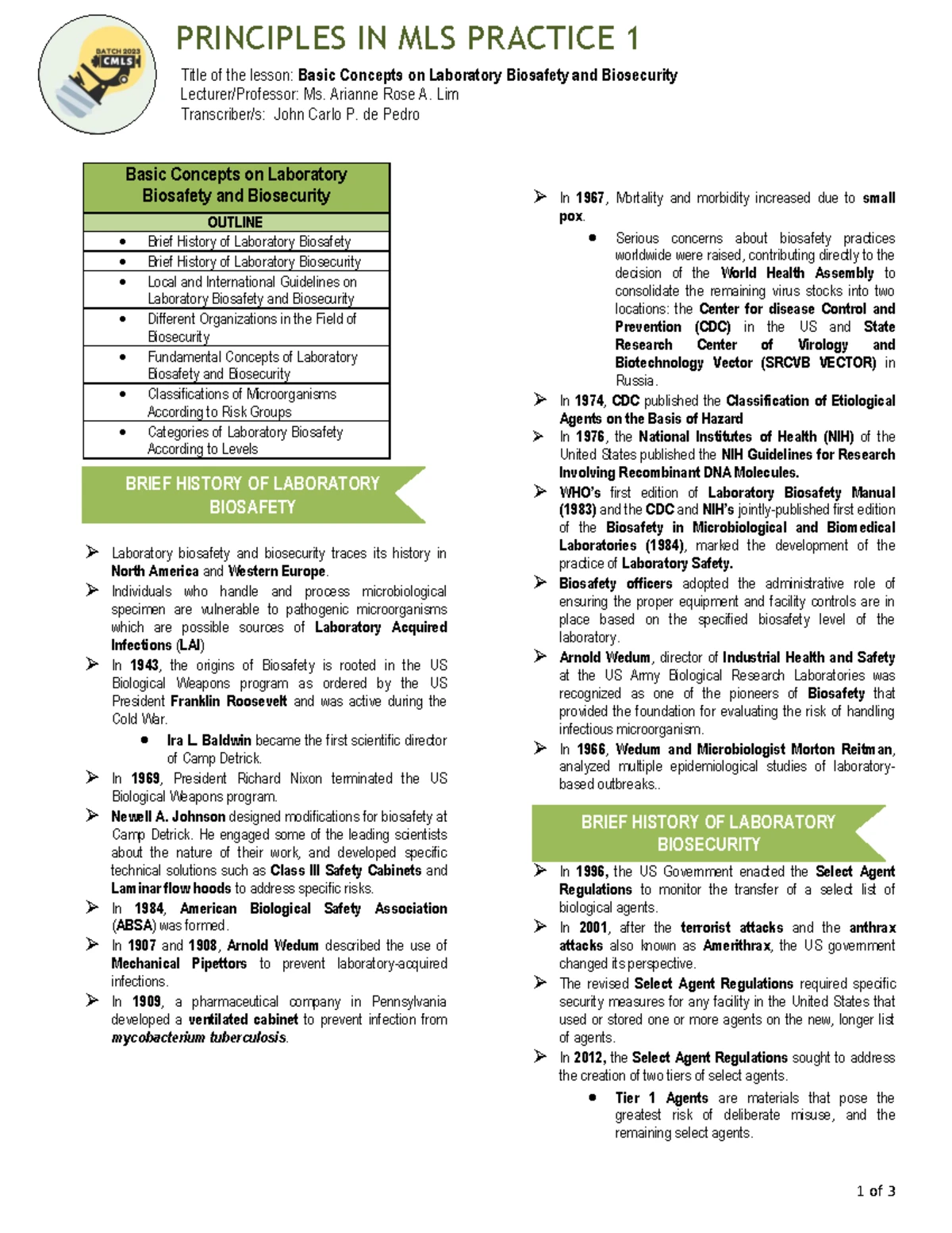 WEAK-D Testing Protocol and Procedures for Rh Testing (Course Code: LAB ...