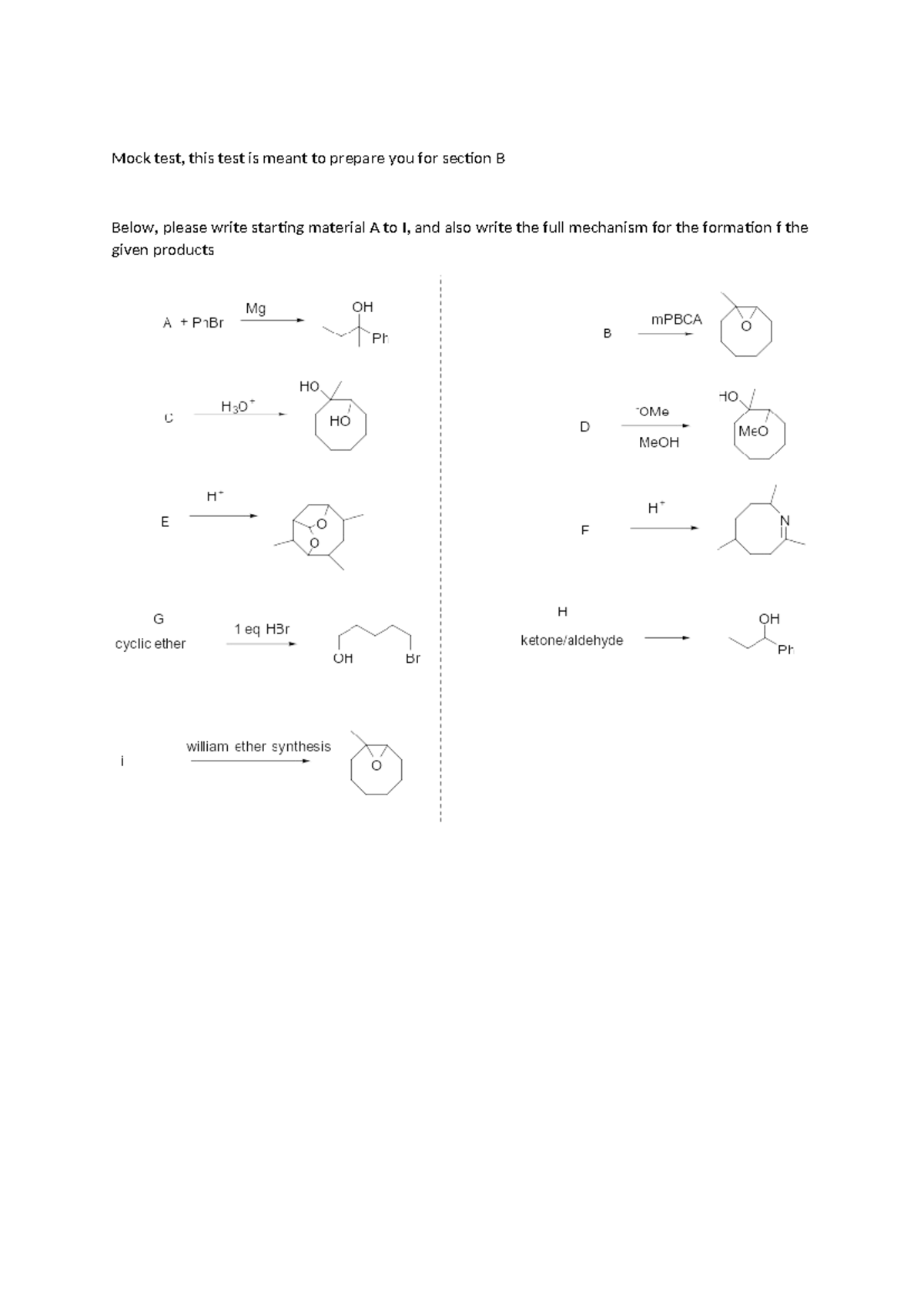 Mock test - it is life sciences content - LSC141 - Mock test, this test ...