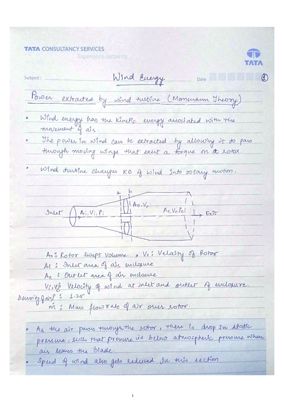 Unit 4 - Performance Analysis of Wind Energy & Thermoelectric ...