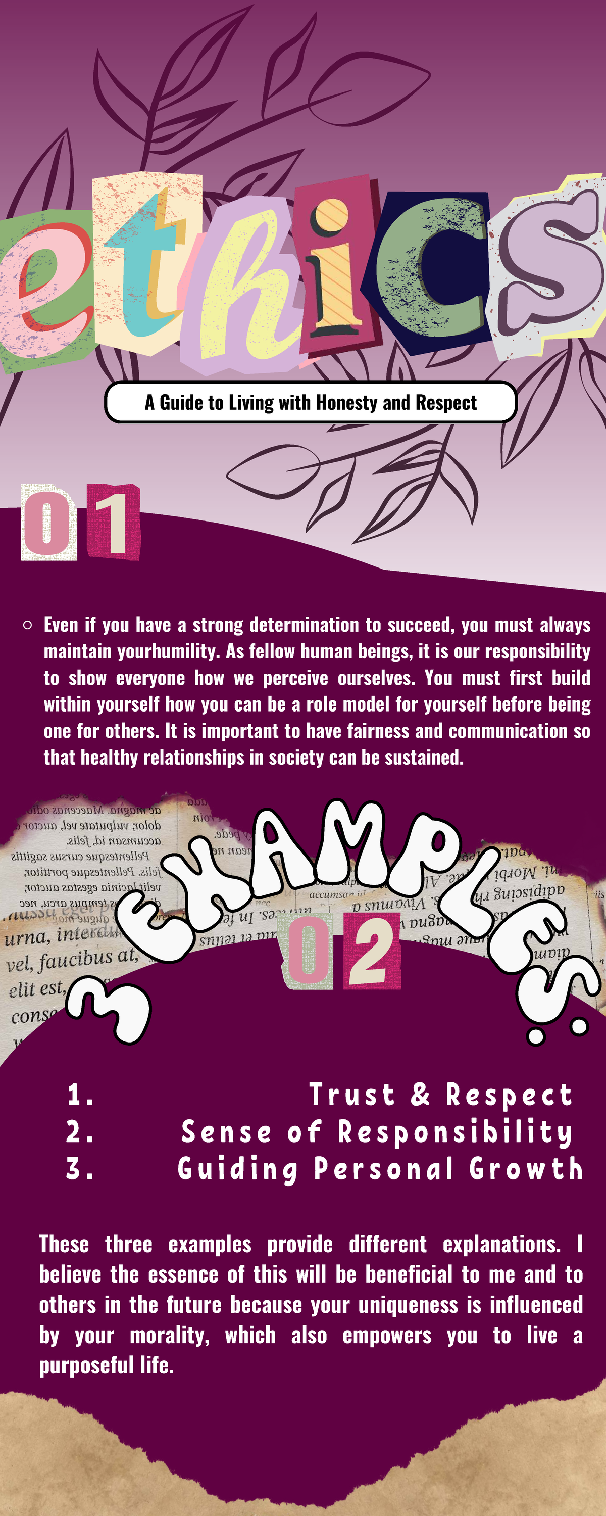 Ethics 2025: A guide to living with honesty and respect - Studocu