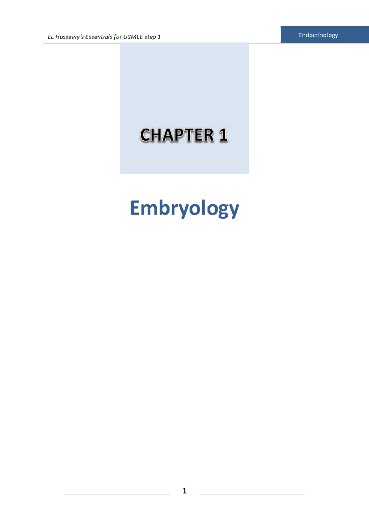 Endocrinology EL USMLE Step 1: Embryology & Anatomy Insights - Studocu