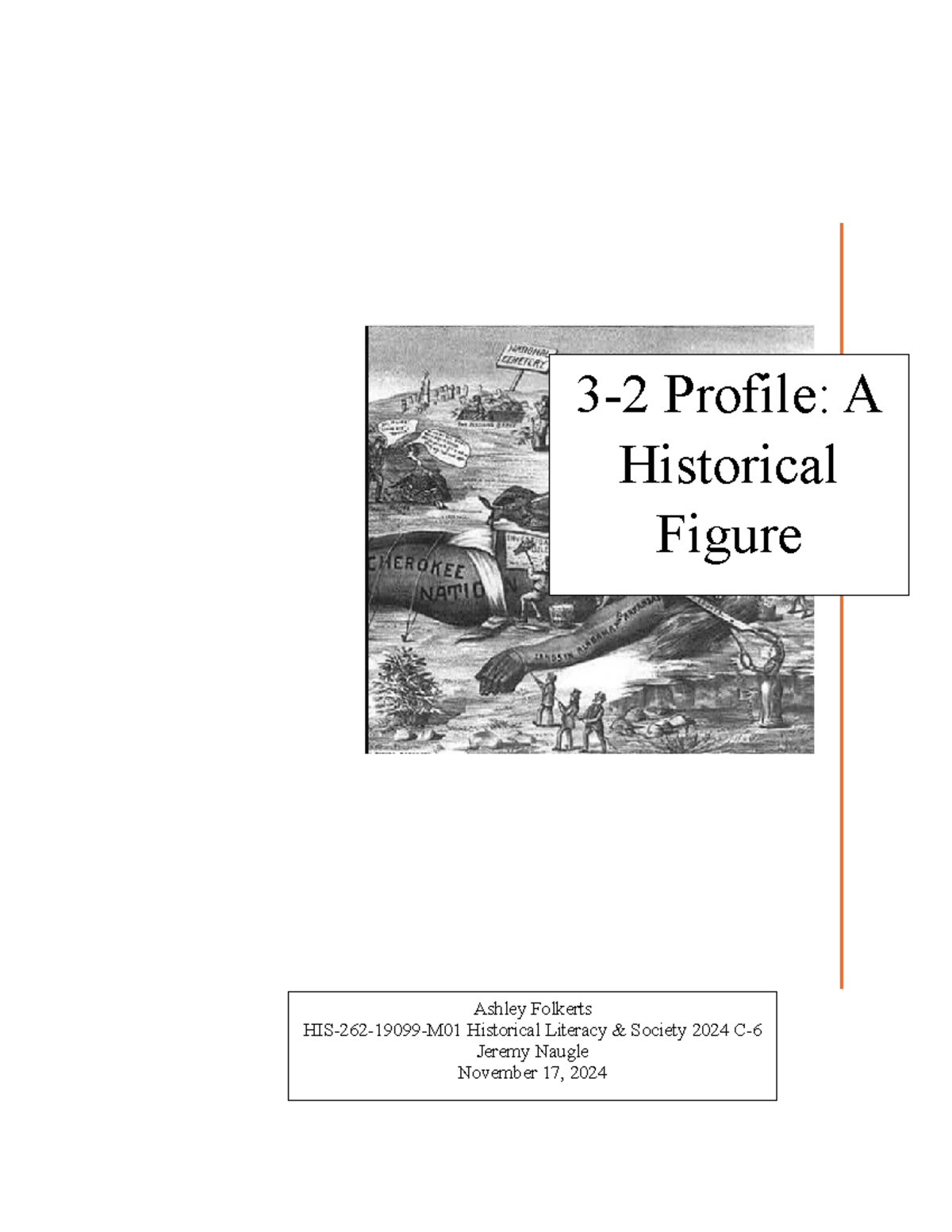 HIS 262 MOD 3 John Ross: Principal Chief of the Cherokee Nation - Studocu