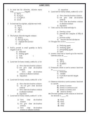 Evaluation of capsules - Quality Control Tests for Capsule Drug ...