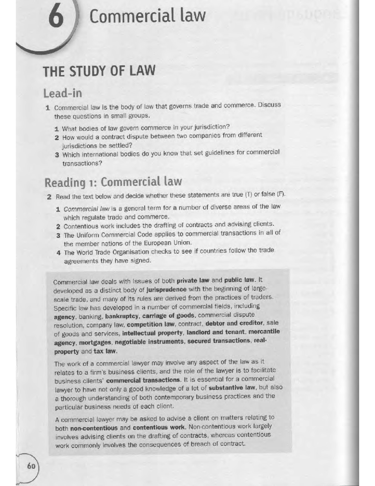 Unit 3 Commercial Law: Lecture Notes and Key Concepts Explained - Studocu