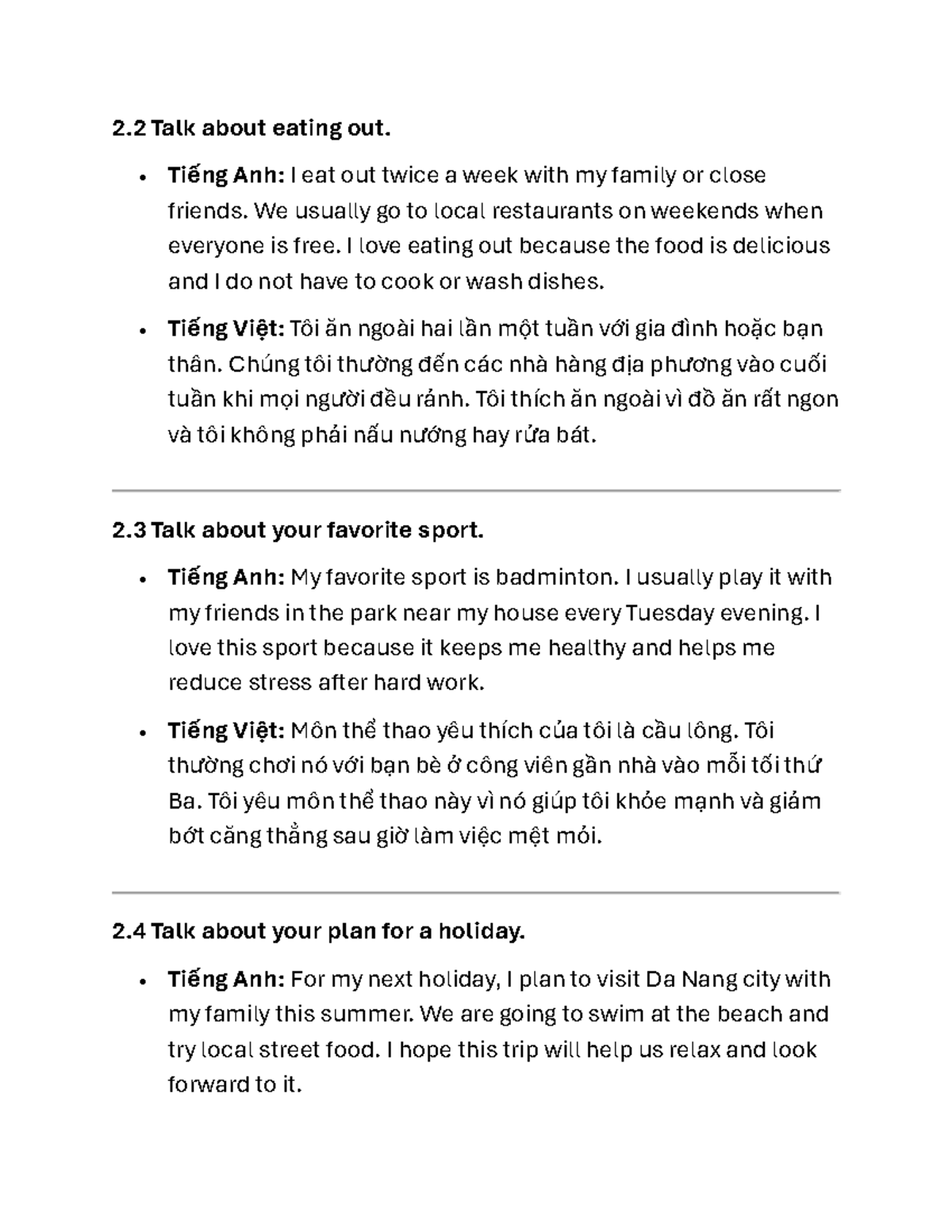 2.2-2.13 Conversations on Daily Life and Traditions in English ...
