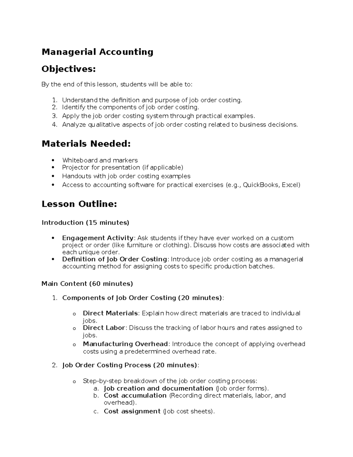 Studocu 1 - this document provides a detail outline of how the lecture ...