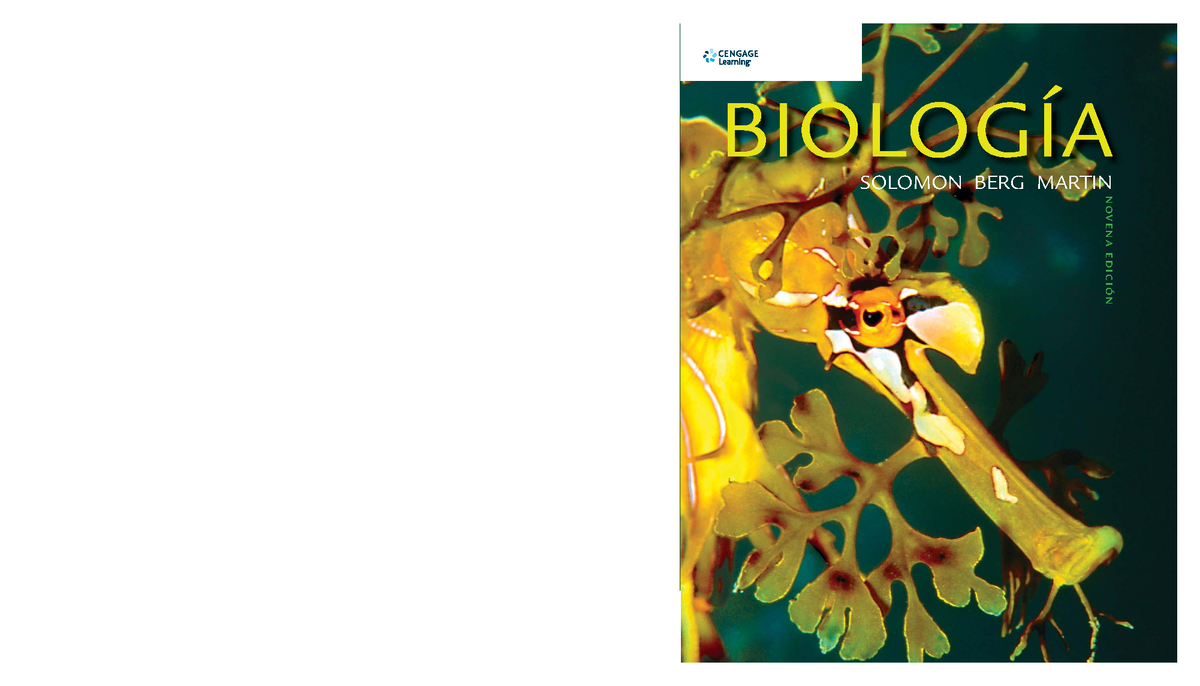 Biología de Solomon Berg, Novena Edición: Guía de Aprendizaje Completo ...