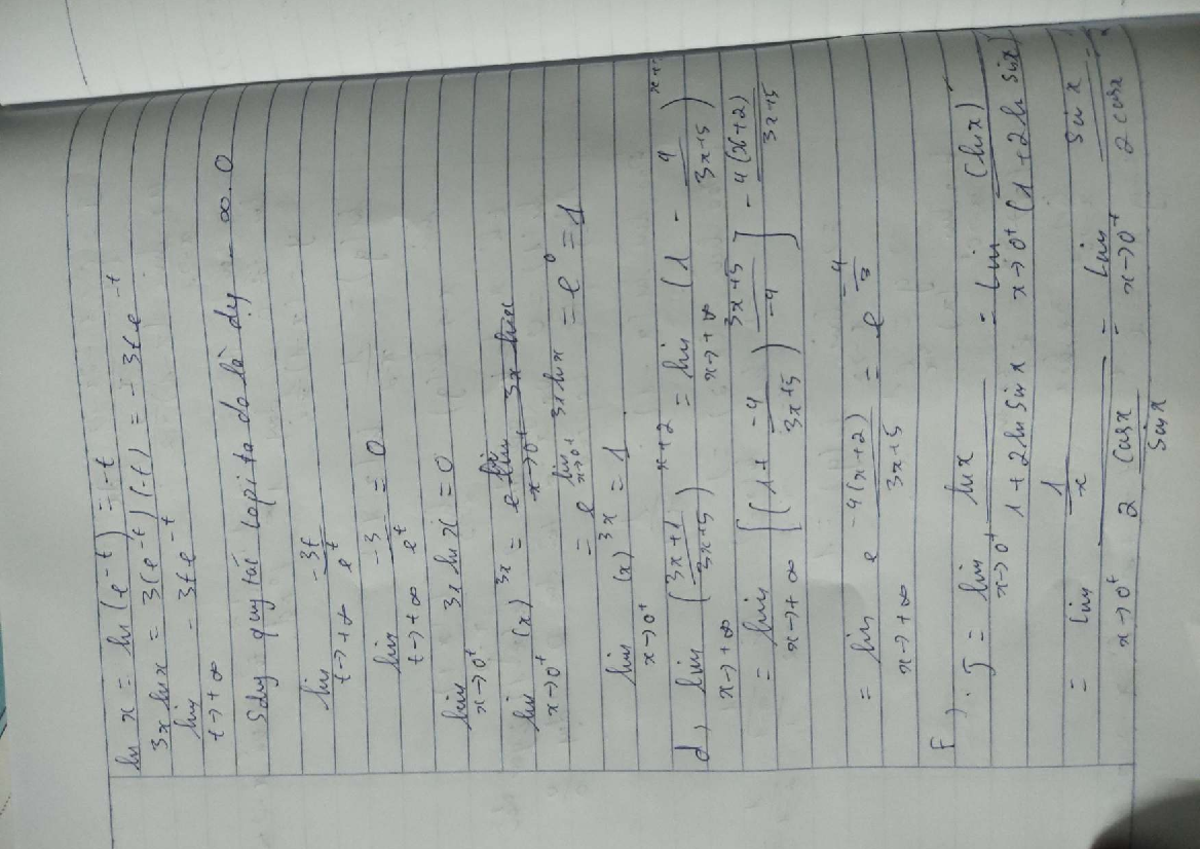 Mathematics Lecture Notes: Limits and Continuity Concepts - Studocu
