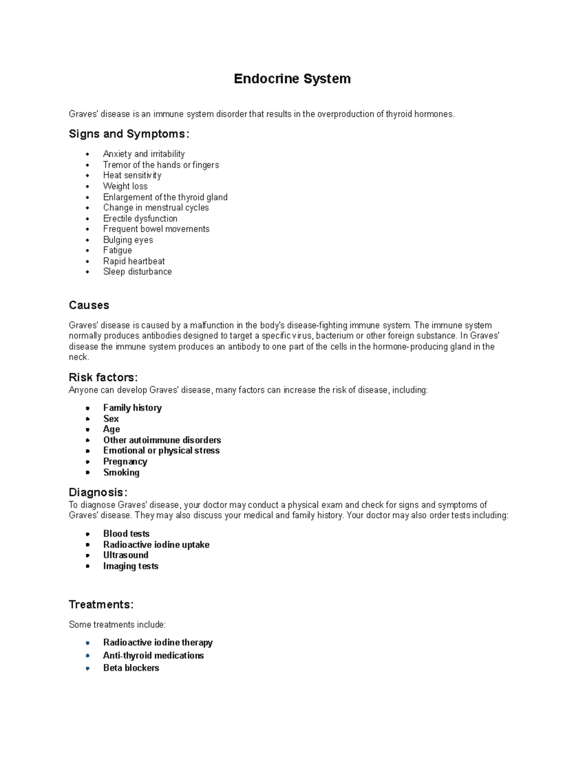 Medical Coding: Endocrine and Cardiovascular Systems Overview - Studocu