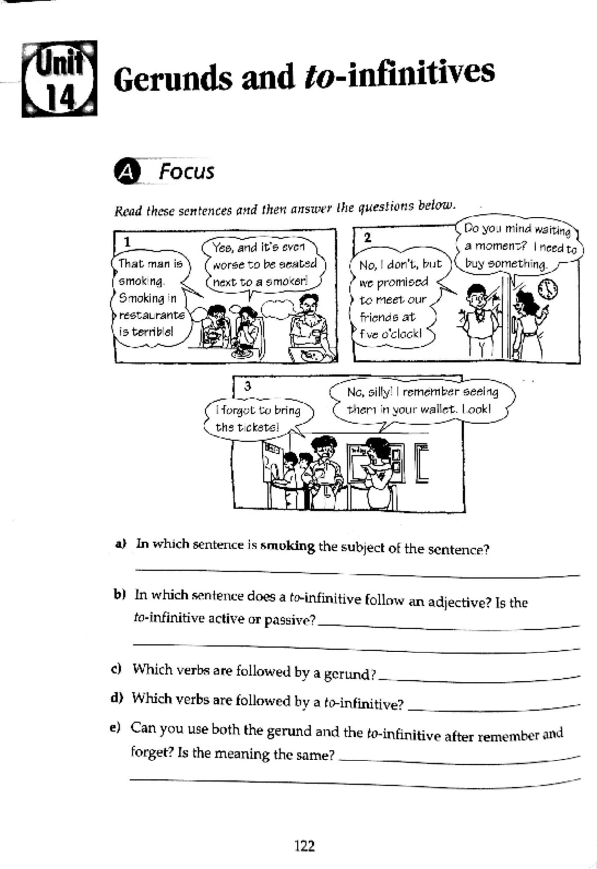 GE Unit 14: Understanding Gerunds and To-Infinitives in Context - Studocu