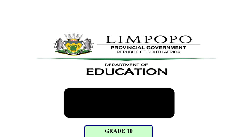 MATHEMATICS PAPER 2 GRADE 10 NSC 2024: November Memo - Studocu