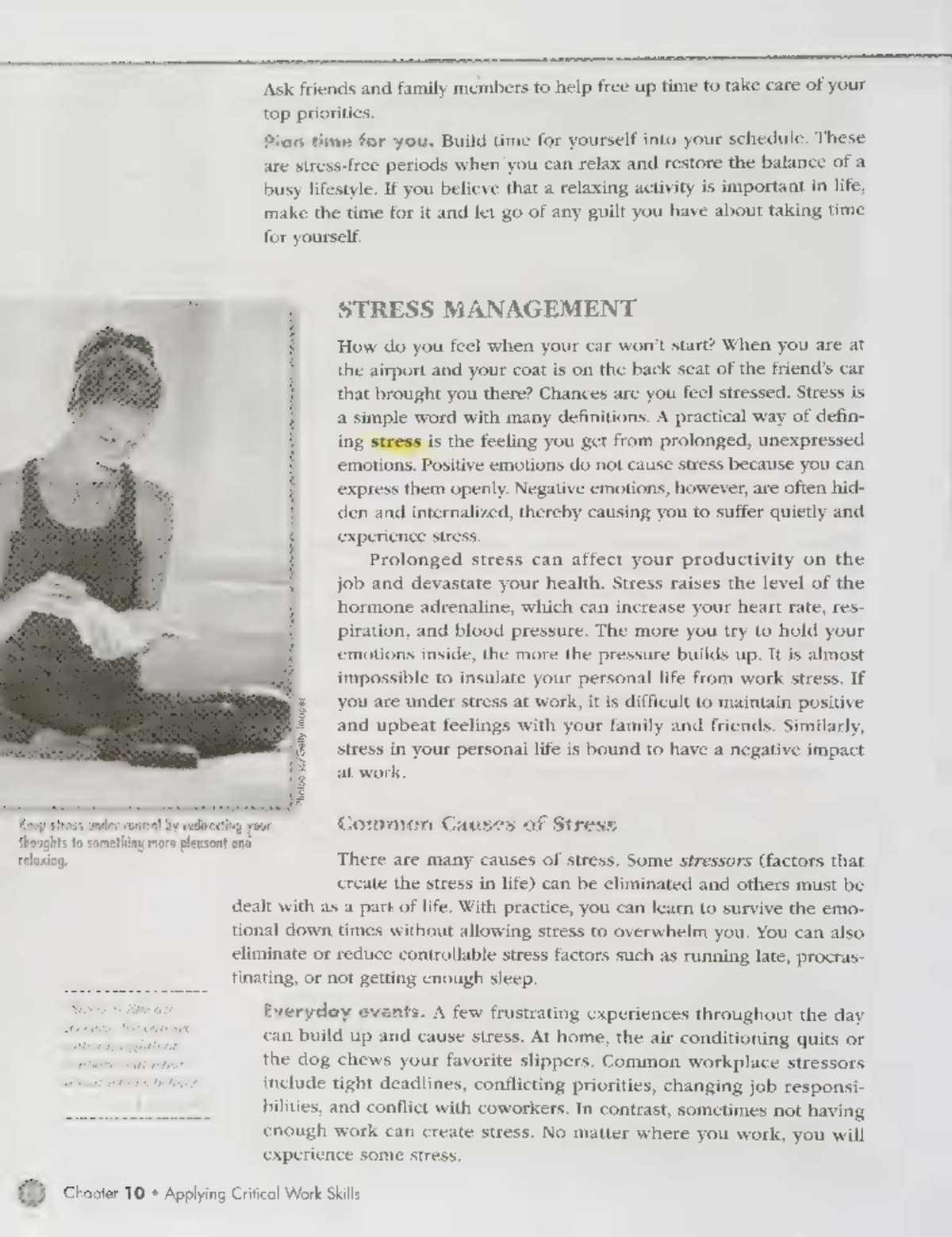 Stress Management Techniques - Wallace - Studocu