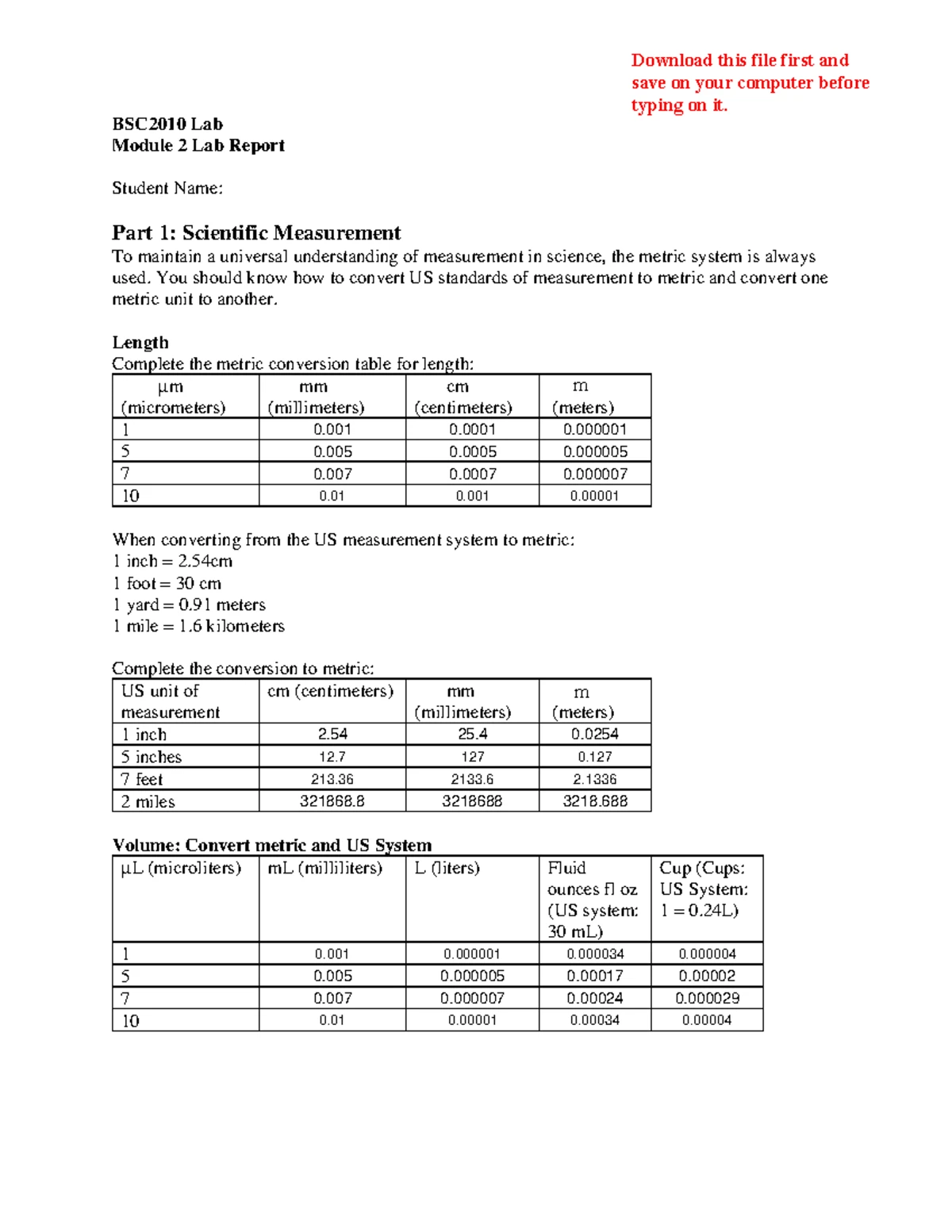 Module 10 Lab Report - This lab is on Mitosis and meiosis. it shows the ...