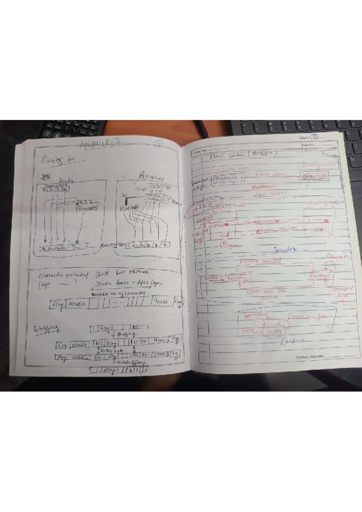 HDLC Flow Control and Parity Bit Experiment (1000052141) - Studocu