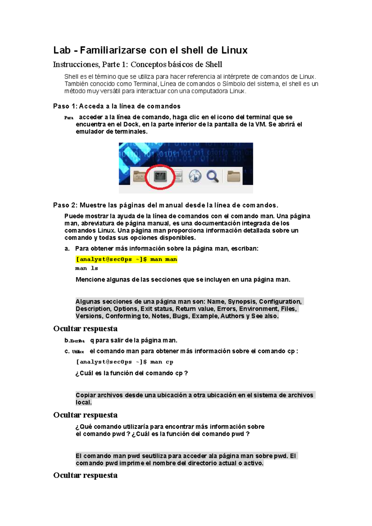2 Clase Linux - Práctica sobre el uso del Shell y Comandos Básicos ...
