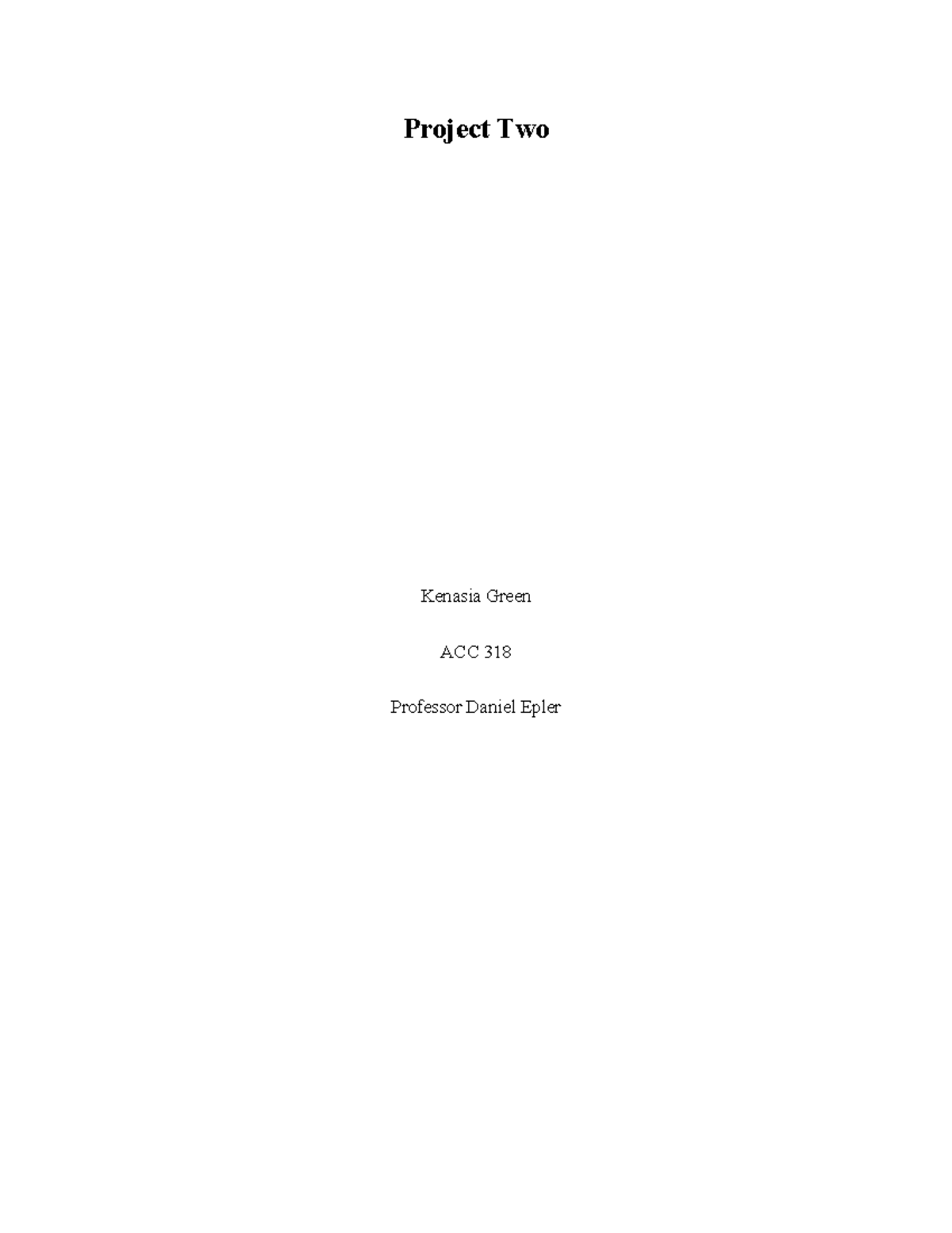 ACC 318 Project 2: PepsiCo Inc Financial Disclosure Analysis - Studocu