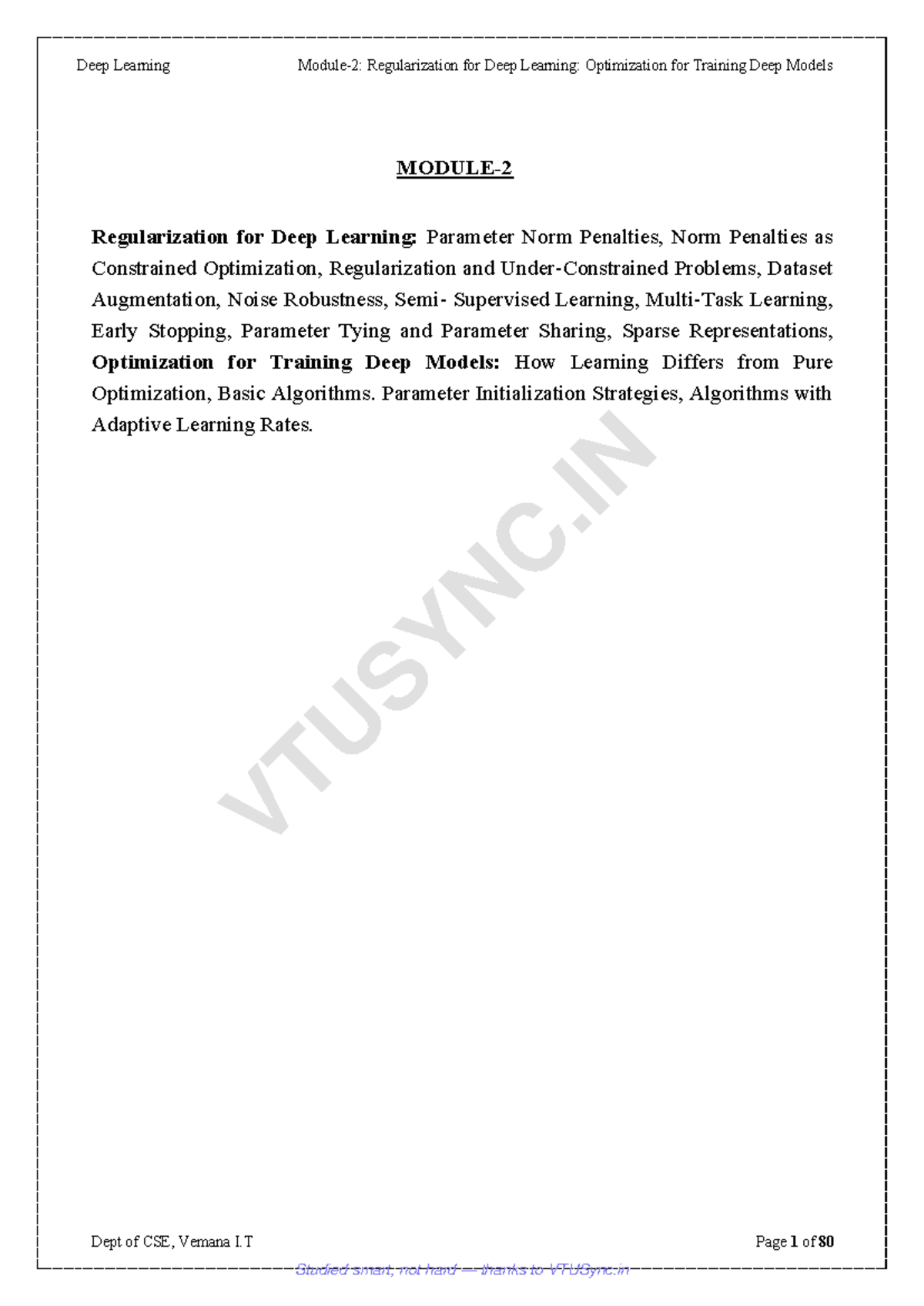 Deep Learning Regularization Techniques: Optimization Strategies for DL ...