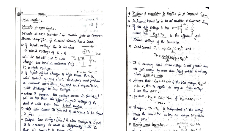 DIDC 3 units - digital ic design notes - { .; I ·, ( • • •. . . ,t I ;I ...
