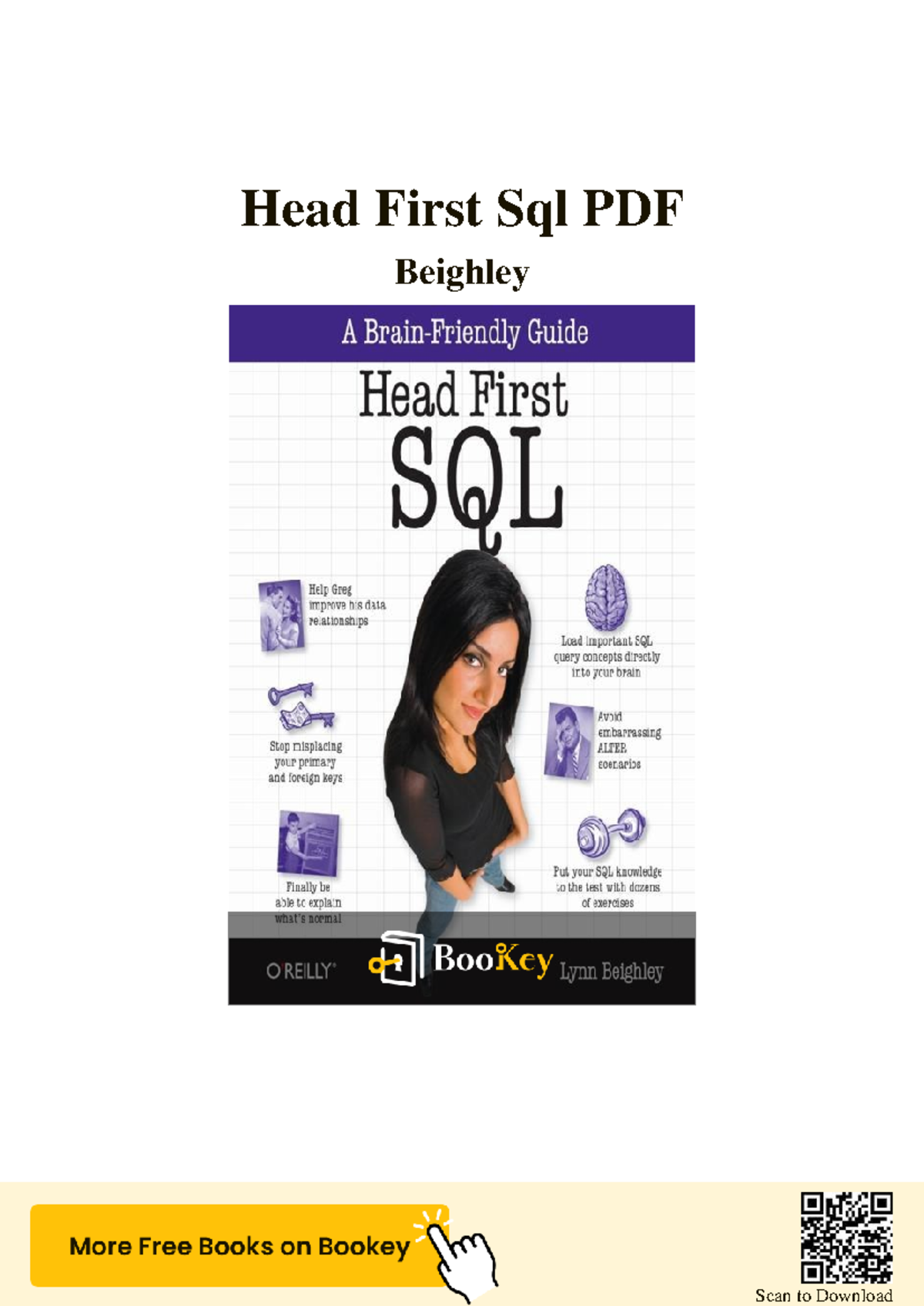 Head First SQL (PDF) - Mastering SQL Fundamentals with Lynn Beighley ...