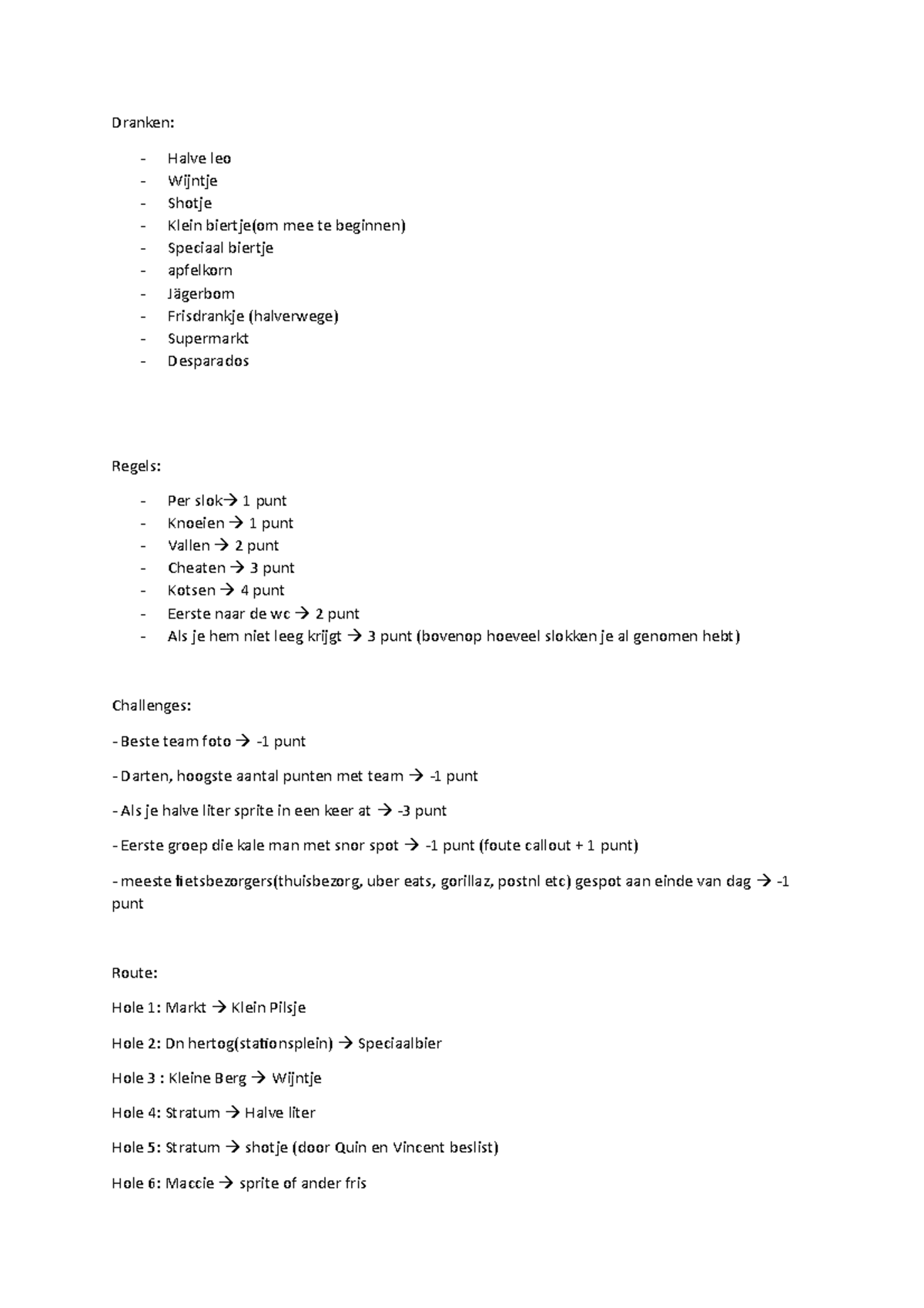 Pub Golf Eindhoven: Spelregels, Dranken & Routes voor Studenten ...