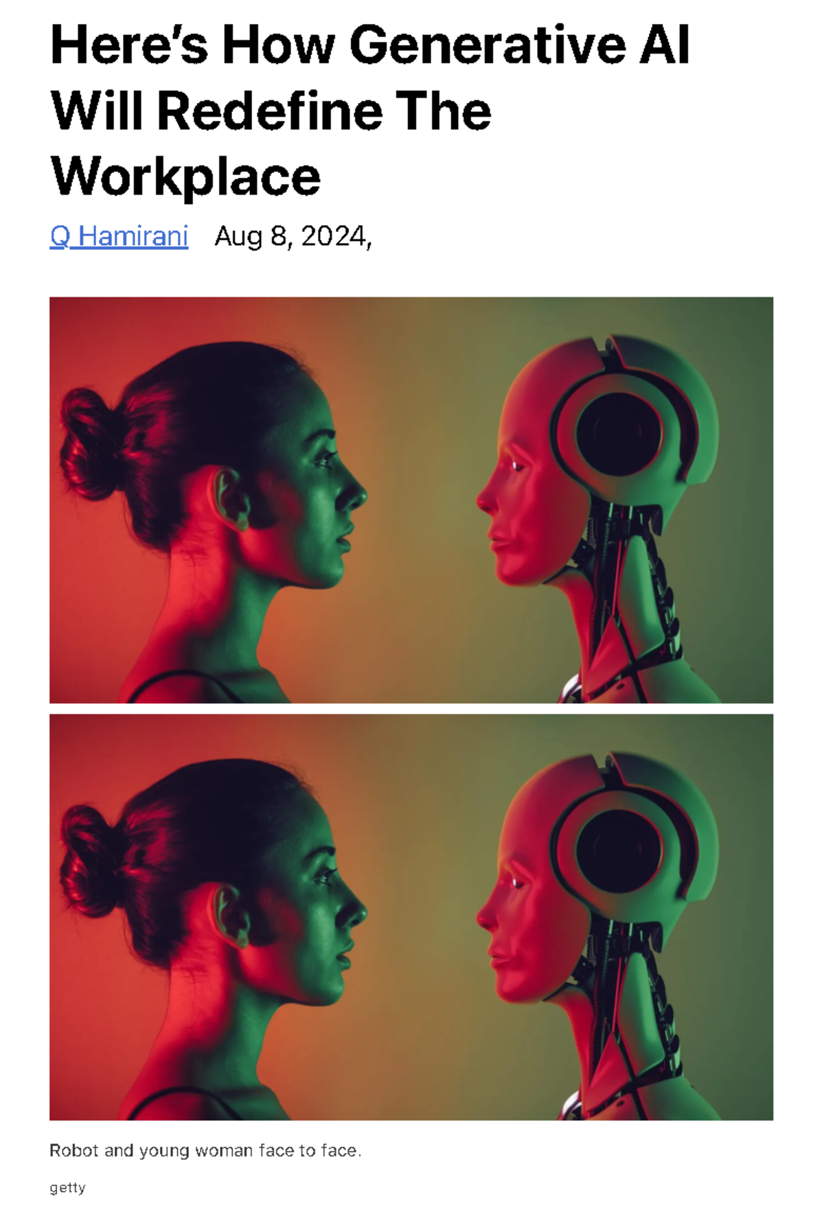 AI vs Gen AI - an article on the difference between Ai and Gen Ai ...