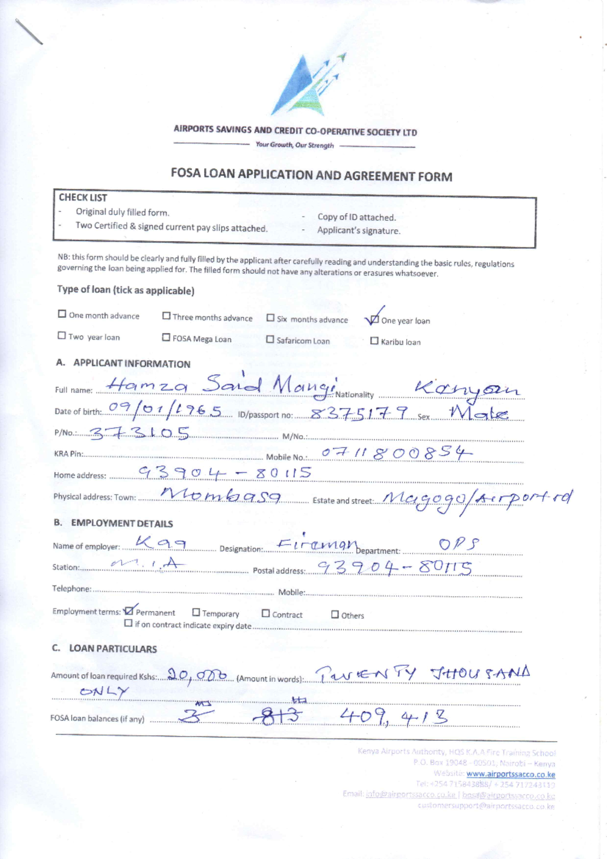 Fosa Document Application Overview and Key Insights - Studocu