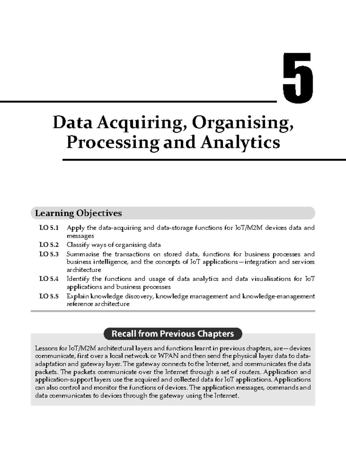 IoT U4 - Data Acquiring, Organising, Processing & Analytics Guide - Studocu