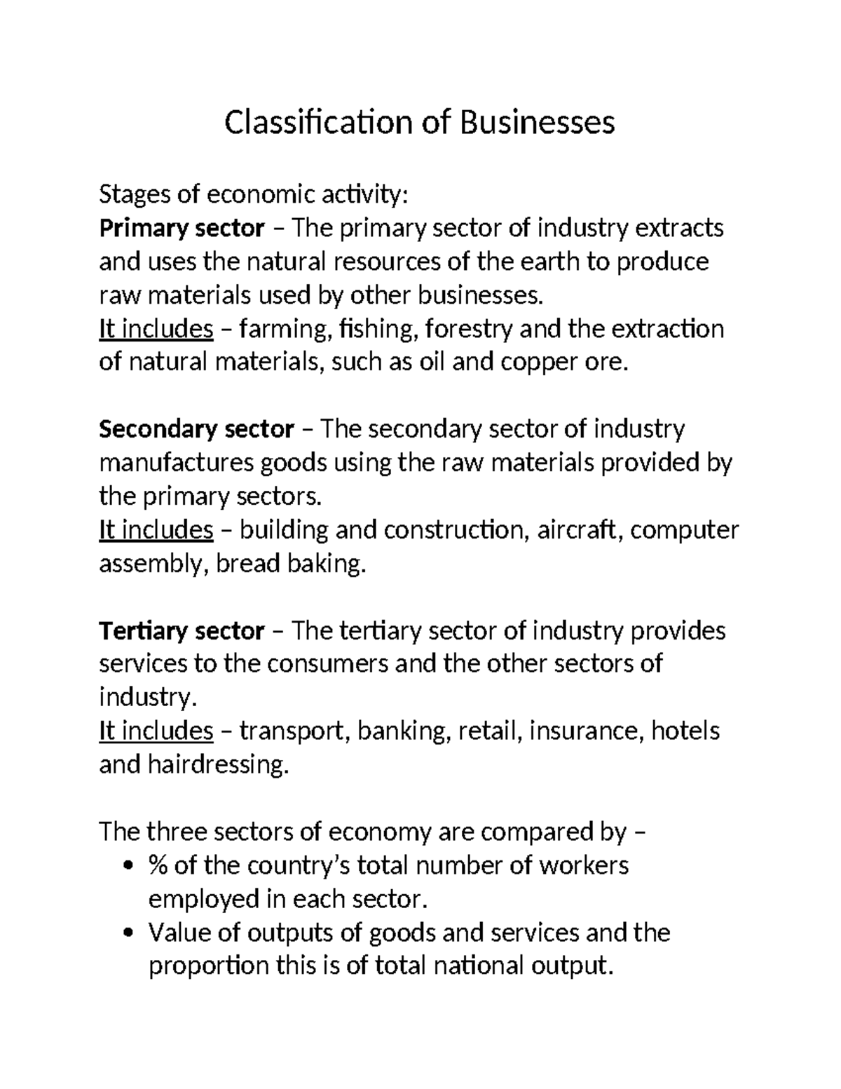 2-Classification of Businesses: Economic Activity Sectors Explained ...