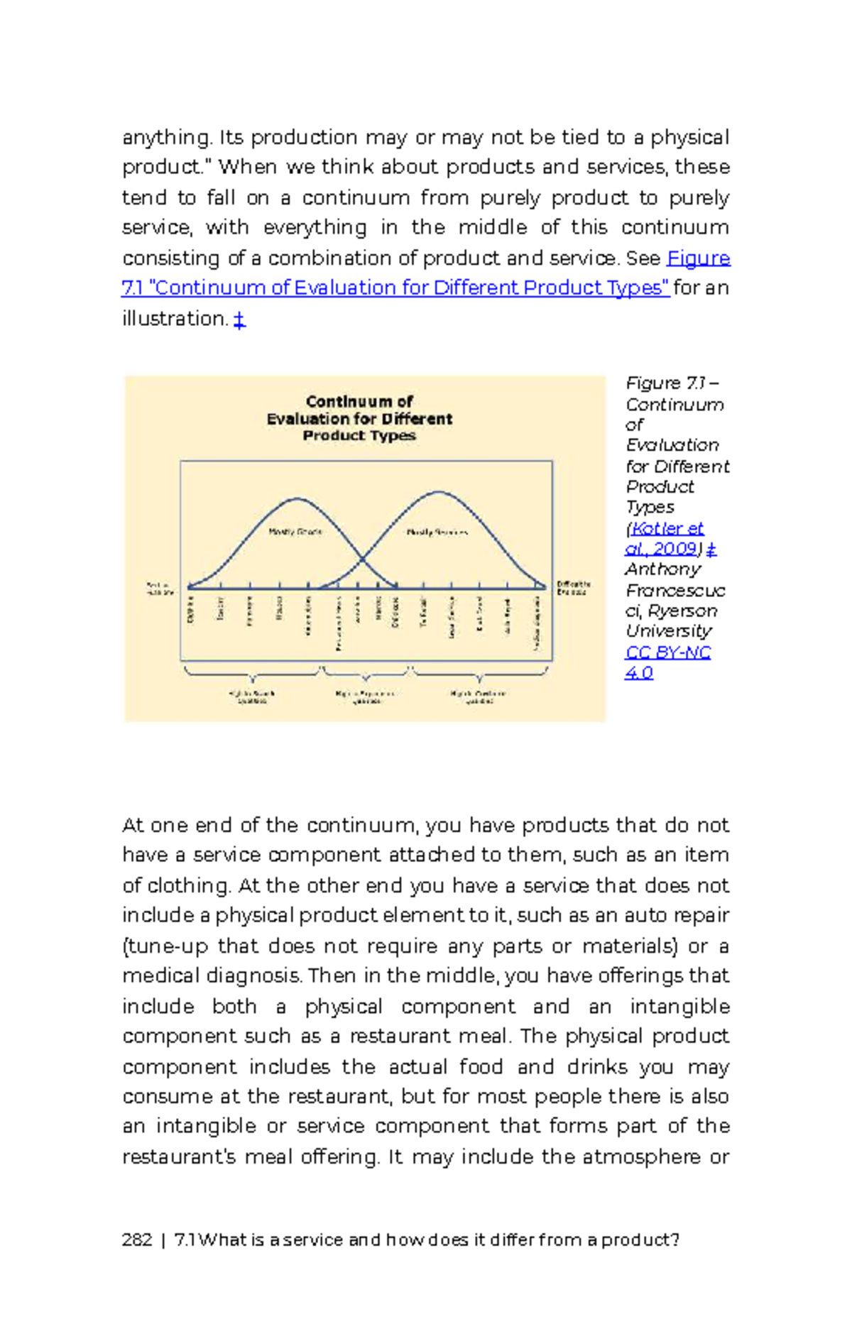 Chapter 7-2: Understanding Product-Service Continuum in Marketing - Studocu