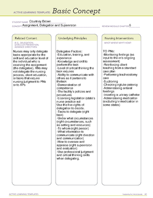 Active Learning Template Basic Concept Tasks to Assign Assistive ...