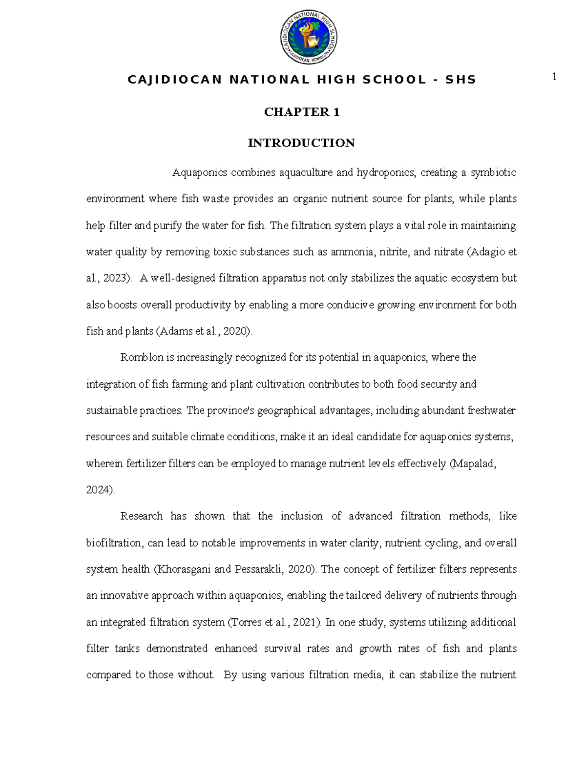 Chapter%201 - Chapter 1 of a research paper proposal - C A J I D I O C ...