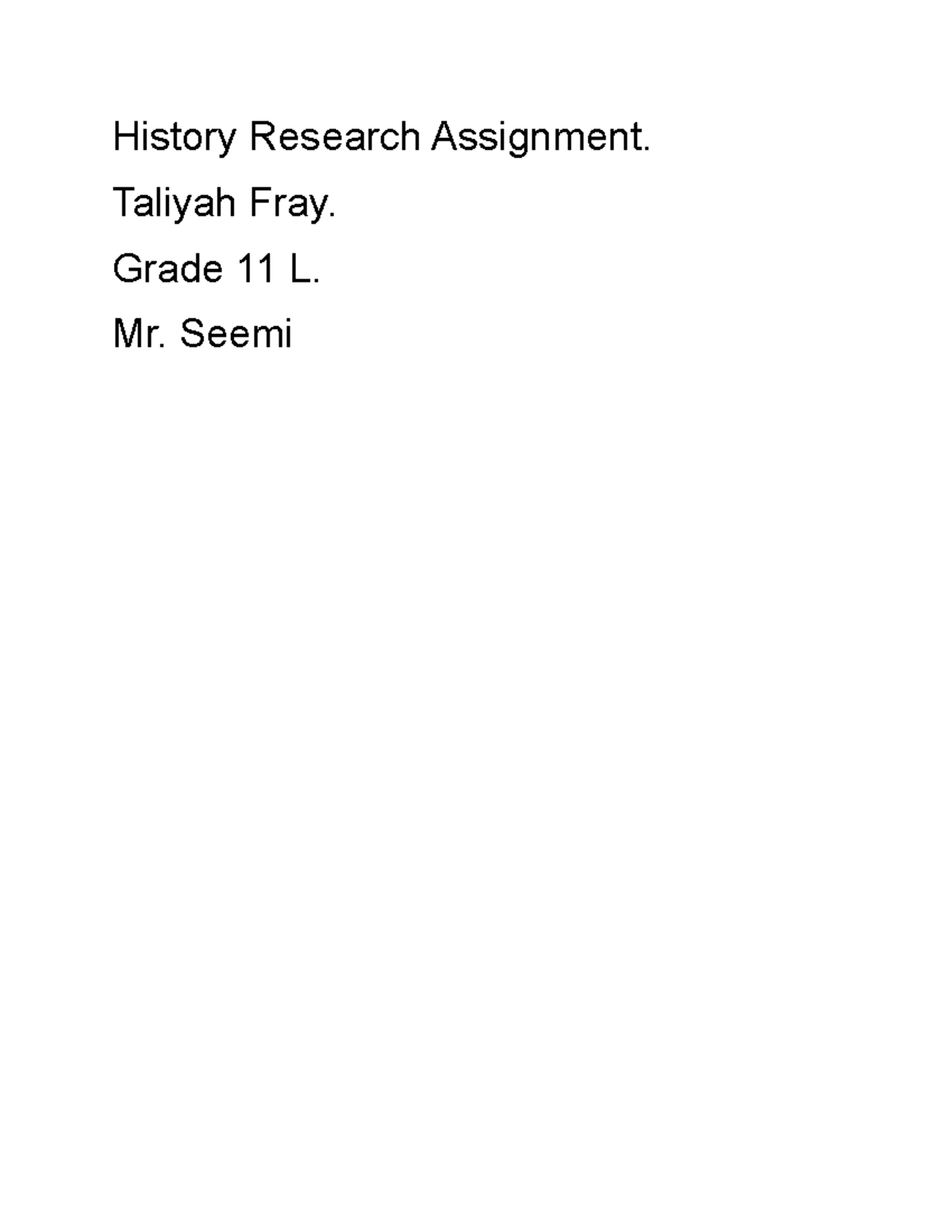 Grade 11 L History Research Assignment: Women in the Anti-Apartheid ...